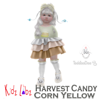 Second Life Marketplace - KL Harvest Candy Corn Yellow Boxed